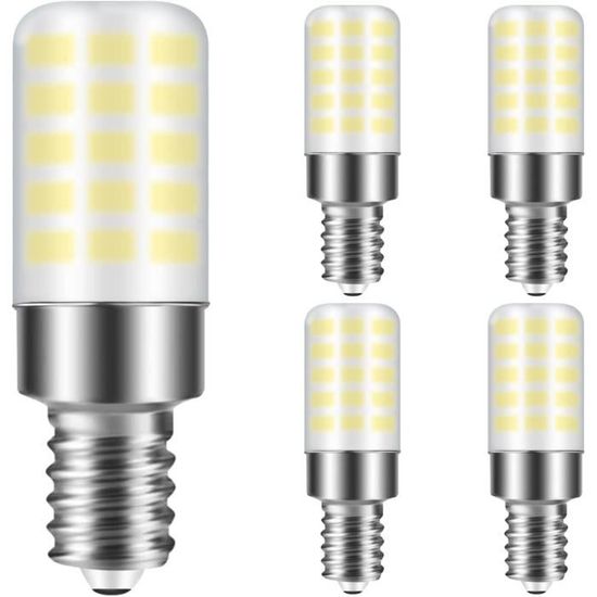 Ampoule Led E14 Frigo,Ampoules Hotte Aspirante 280Ml 6000K Blanc Froid 3W Équivalent 25W ...