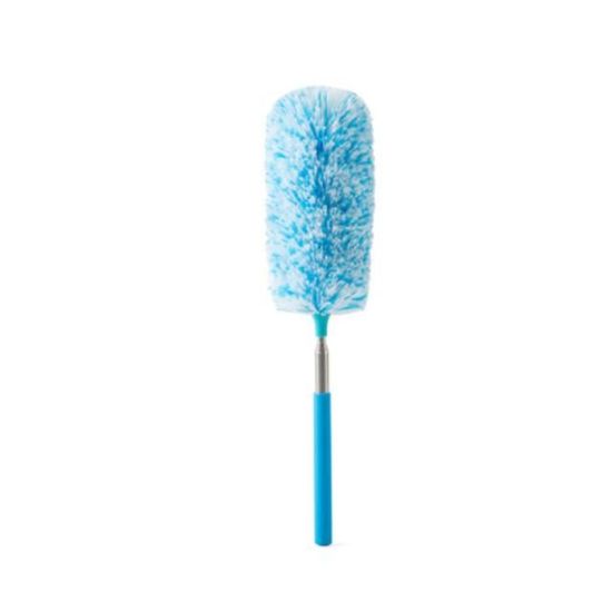 PLUMEAU,blue--Plumeau électrostatique rétractable, plumeau flexible en ...