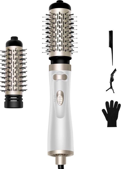 Brosse Soufflante Rotative,Seche Cheveux Brosse Rotative 3 En 1,Brosse ...