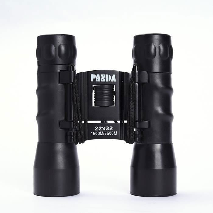 Ecent 22x32 Jumelles Puissantes Pliable Télescope Binoculaire 1500M ...