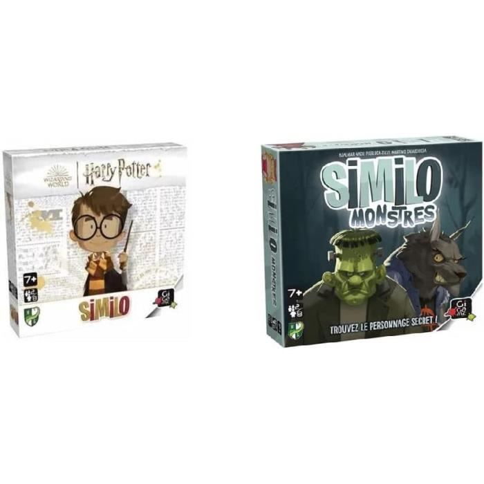 Jeu de société - Gigamic - Similo Harry Potter et Similo Monstres - Jeu ...