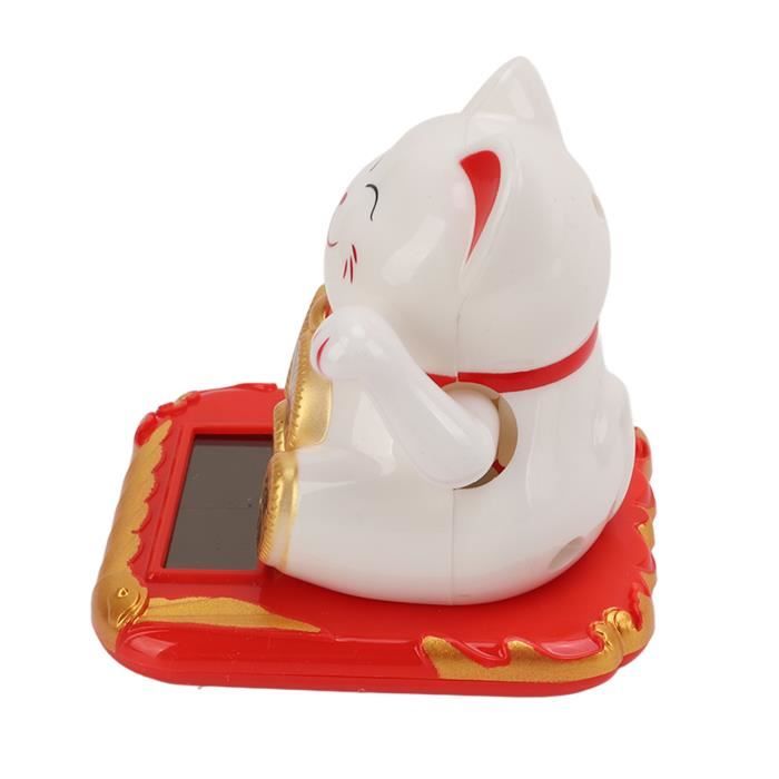 Cikonielf bras agitant le chat chinois Chat porte-bonheur alimenté à l ...
