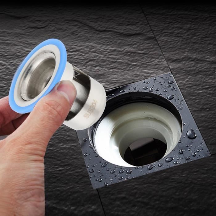 Siphon de Sol en Acier Inoxydable avec Double Port Drain de Plancher et ...