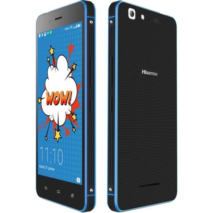 Smartphone HISENSE Rock C30 Lite Bleu - Cdiscount Téléphonie