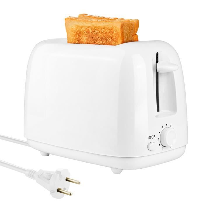 OHMG GRILLE-PAIN - TOASTE Appareil à croque-monsieur (blanc) Résistant ...