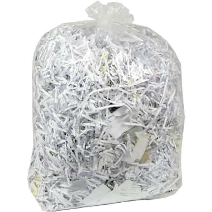 Lot De 50 Sacs Poubelle Transparents 90 L Très Résistants (Calibre 160) 100 % Recyclé Coloré En ...