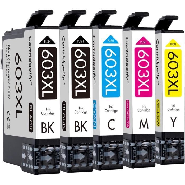 Cartouche 603Xl Compatible Avec Cartouches Encre Epson 603 603 Xl, Pour Expression Home Xp-2100 ...