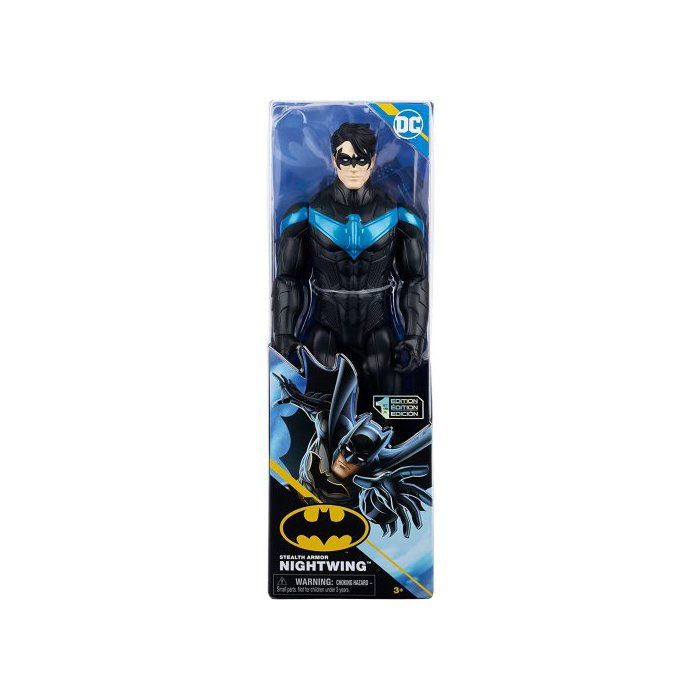 Figurine Nightwing 30 cm Costume noir et Bleu Articulée - DC Collection ...