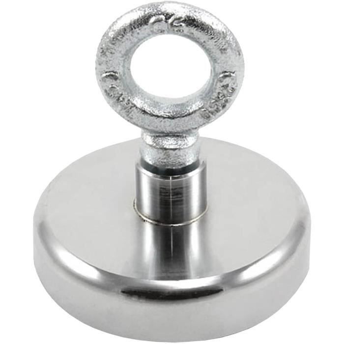 Aimant de Récupération de Ferrite Avec Boulon D'Œil M10 Pour la Pêche ...