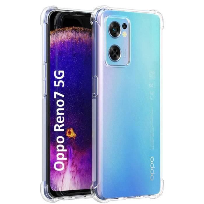 Coque Oppo Reno 7Z 5G / 7 Lite 5G / 8 Lite 5G - Housse Etui TPU Silicone Anti-choc Transparent ...