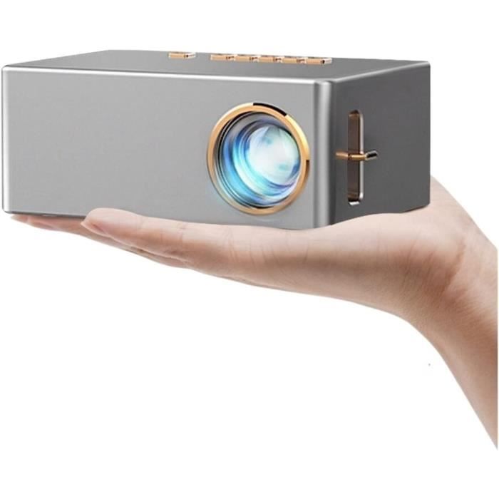 Yd10 Mini Projecteur Led 800X480P Prise En Charge 1080P Batterie Cinéma ...