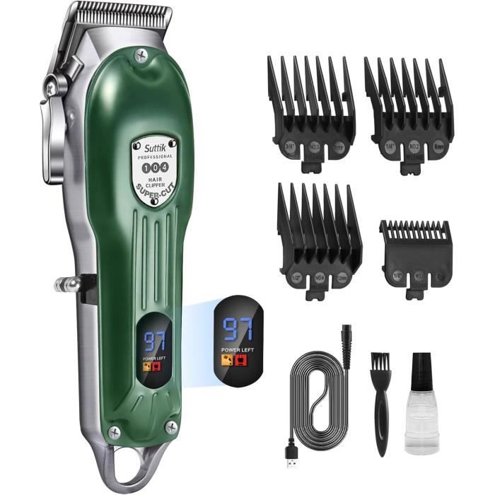 Tondeuse Cheveux Hommes Professionnelle, Tondeuse Barbe Homme, Electriques Tondeuse Cheveux ...