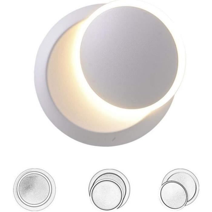 Appliques Murales Interieur Blanc Lampe Murale Led 5W Moderne Applique ...