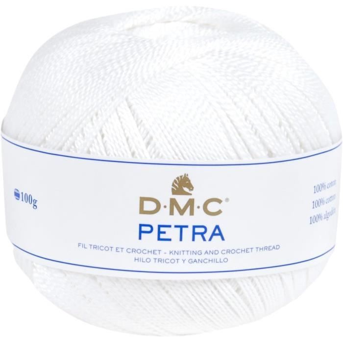 Pétra - Fil À Tricoter Et À Crocheter | 100% Coton - Idéal Pour ...