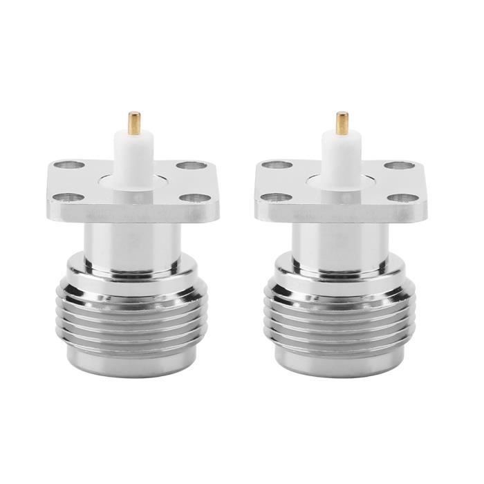 MAG Prise femelle de type N Connecteur Coaxial RF de Type N, 2 Pièces N ...