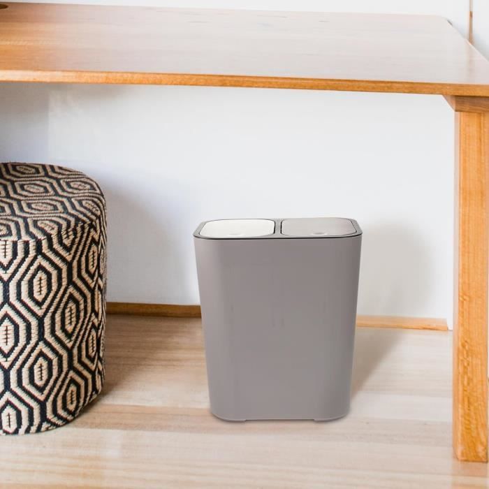 Poubelle De Tri Poubelle De Bureau Double Poubelle Et Bac De Recyclage ...