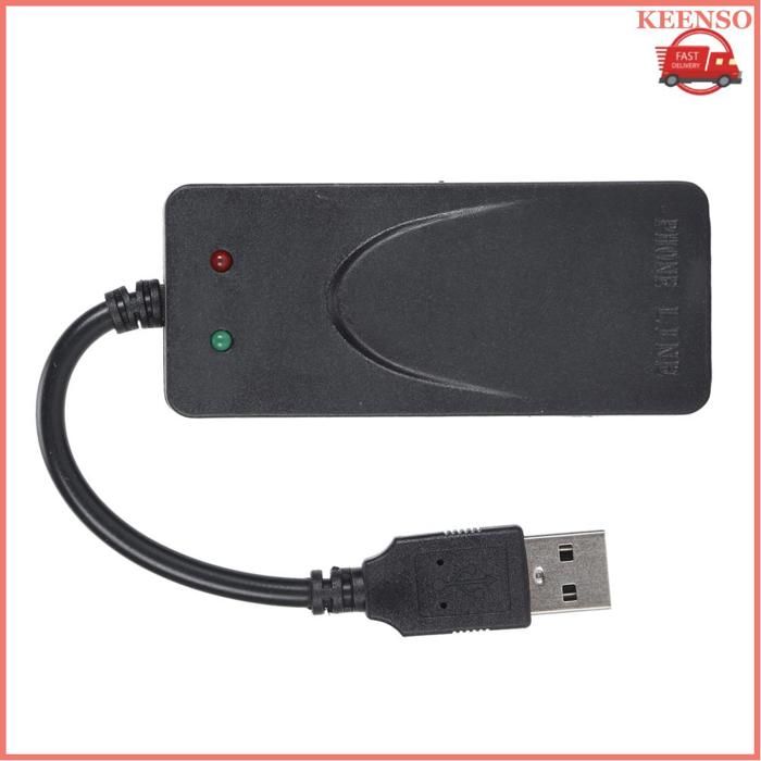 KEENSO modem de télécopie USB à double port RJ11 Modem de Données de ...