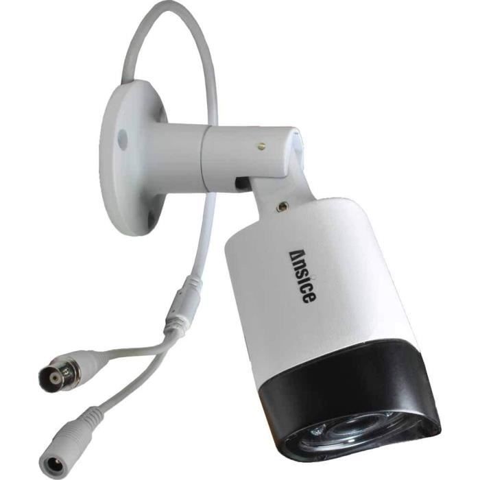 Caméra de surveillance d'extérieur grand angle infrarouge Capteur ...