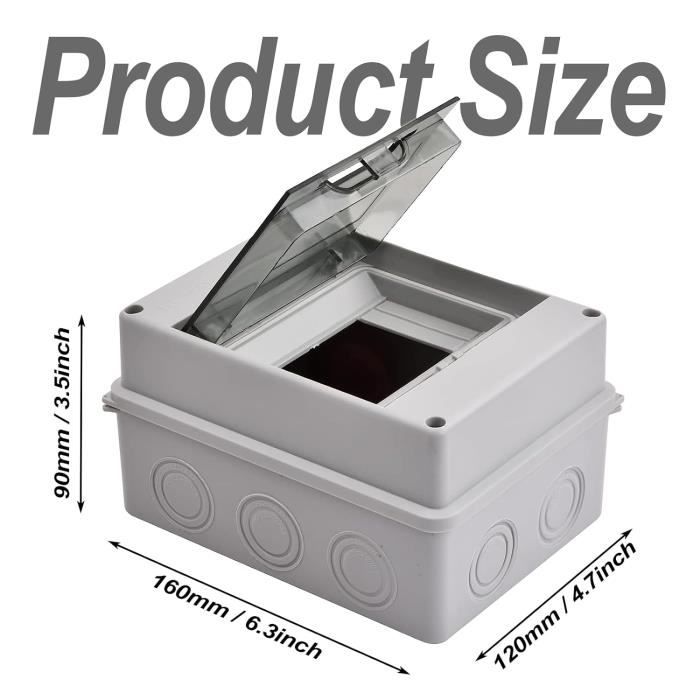 Coffret Electrique Etanche, Ip65 5-Modules Coffret Electrique, Boite ...