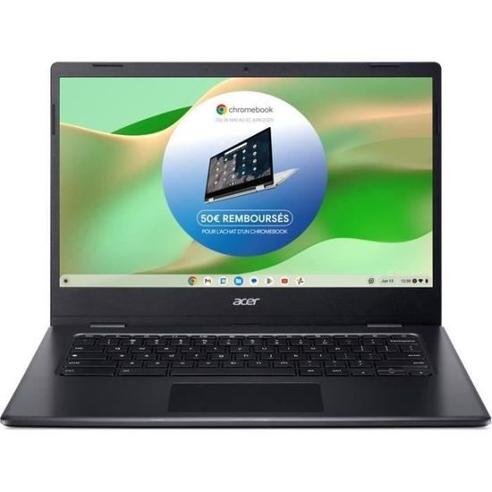 PC Portable Acer - Chromebook CBOA314-1H-C286 - Chrome OS - 14" FHD ...