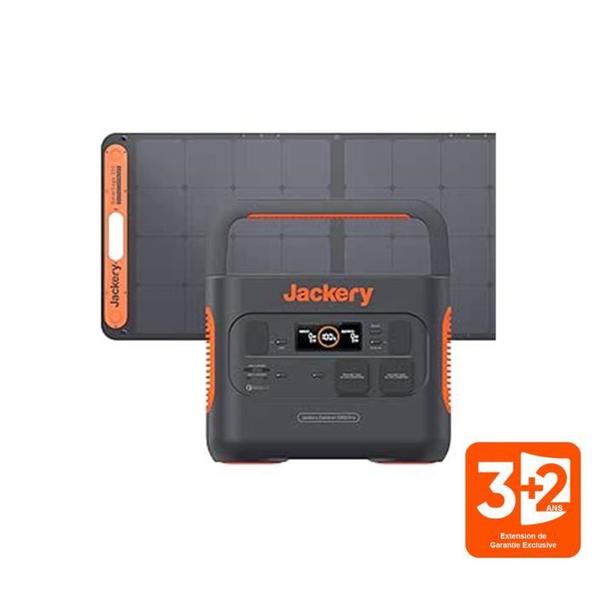 Jackery Générateur Solaire 2000 PRO, 2160 Wh avec SolarSaga 200W, 2 ...