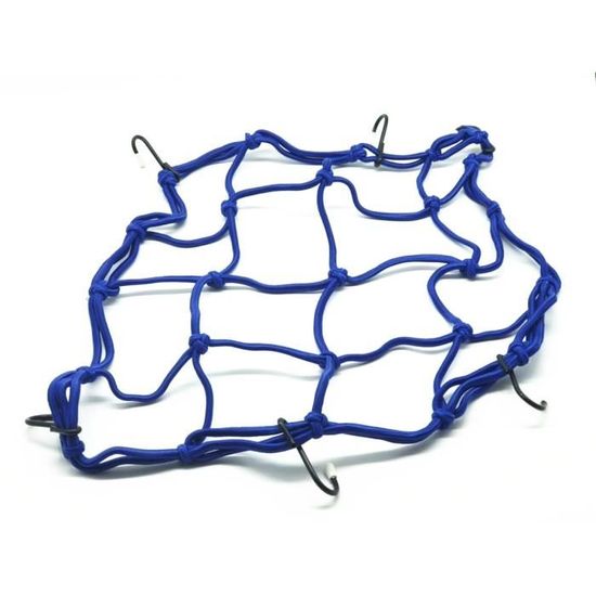 Sac-filet de coffre,Filet à Bagages pour Moto et Vélo,6 Crochets ...