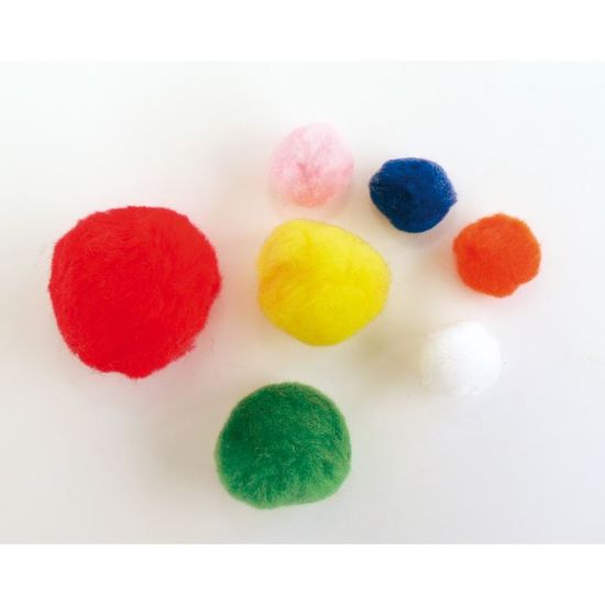 Pompons - Couleurs et tailles assorties - 300 p… - Cdiscount Beaux-Arts ...