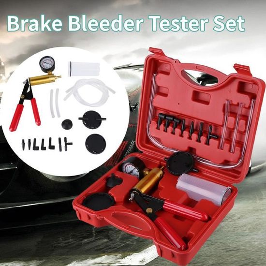 Pompe à Vide Manuelle, Testeur de Pression à Main Outil de Purge de ...