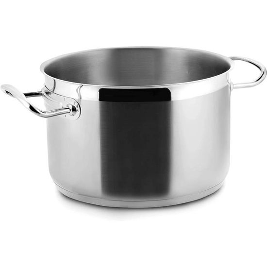 Marmite Braisière - Faitout Induction En Inox 18-10 - Ø 40 Cm Eco Chef ...
