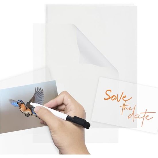 WINTEX Papier Calque Transparent A4 - Lot de 135 - Feuille Calque A4 50 ...