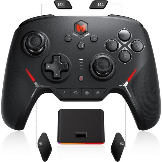 Manette Switch Sans Fil, Bigbig Won Boutons Entièrement Mécaniques ...