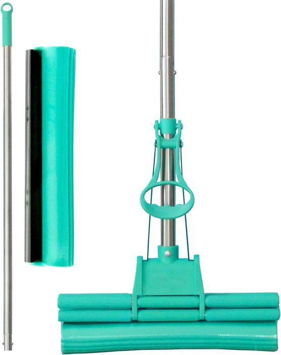 Vert Green Mop Set 30-01 – Balai Green Mop 30 cm + manche + éponge de ...