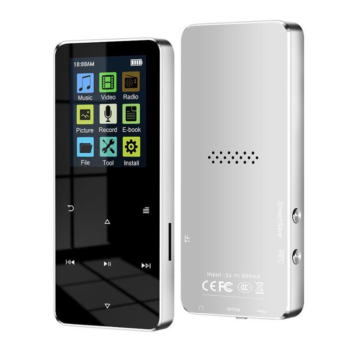 GRIS 16 ALLER-Lecteur de musique MP4 en métal, HiFi, Bluetooth 2022 ...