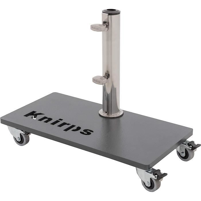 Socle à roulettes en acier 25 kg – Base à roulettes moderne en acier ...
