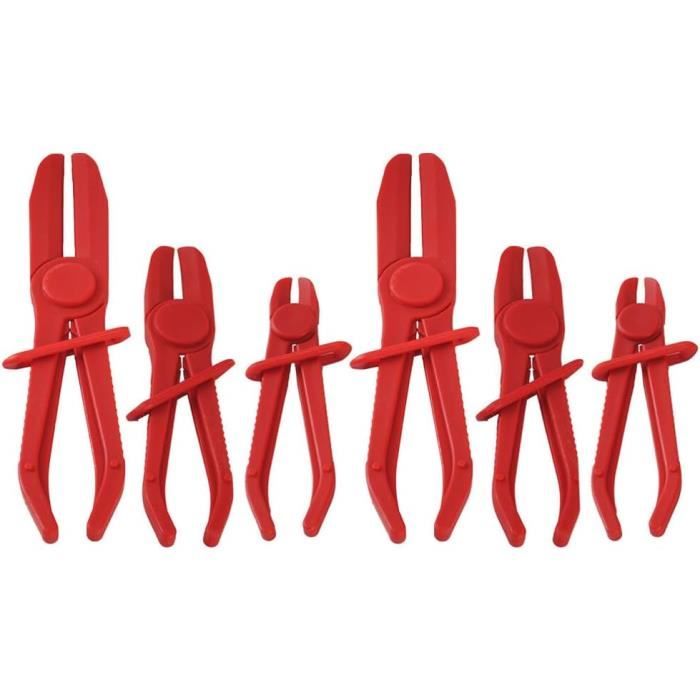 Pince A Collier Durite, 6 Pièces Pinces Pour Tuyaux Flexibles, Pince À ...