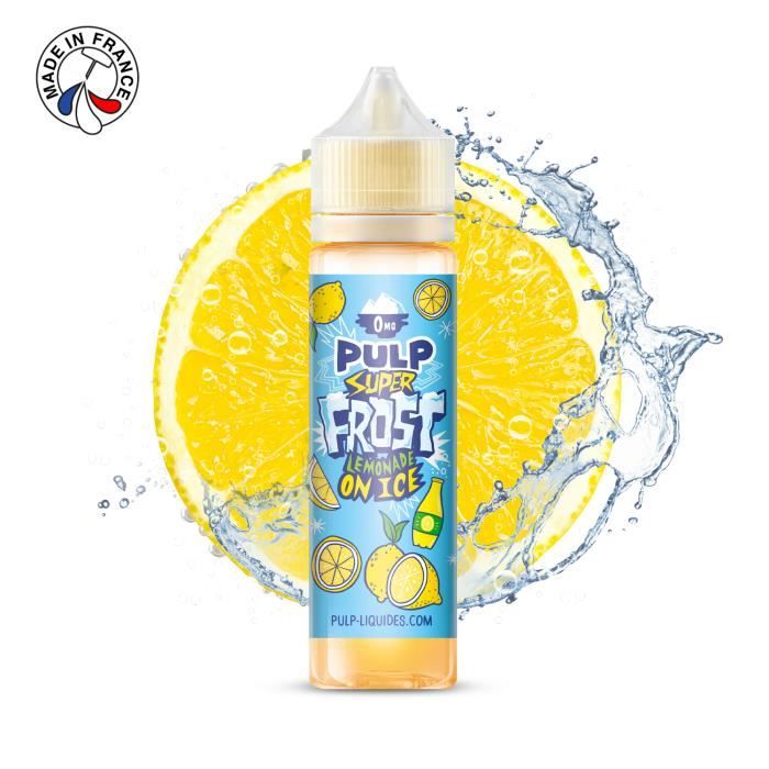 E-Liquide PULP SUPER FROST Lemonade On Ice - Goût : Limonade – 00 mg ...