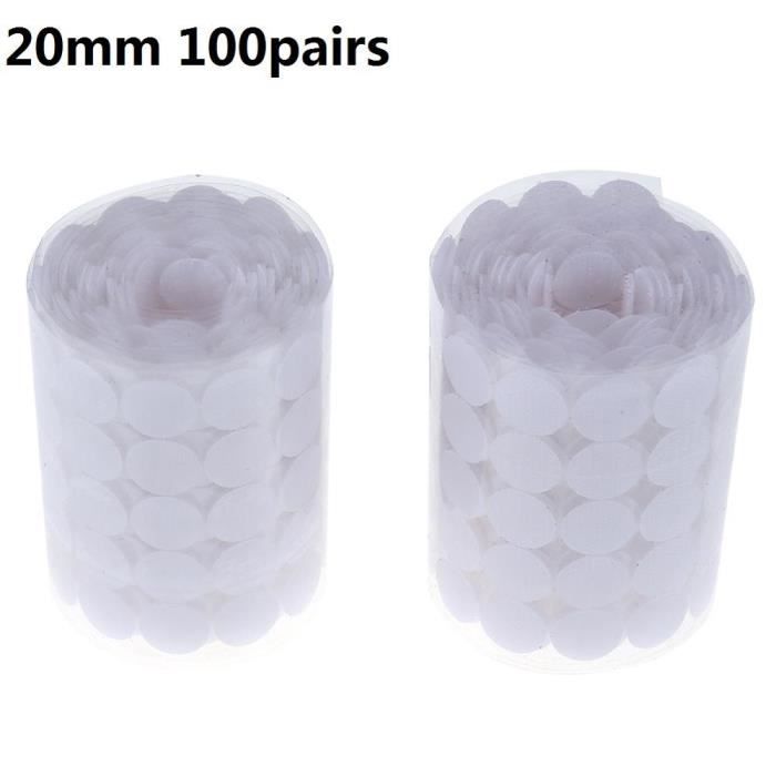 Colles - Adhésifs,100 pièces Dots auto adhésif attache bande 10-15-20 ...