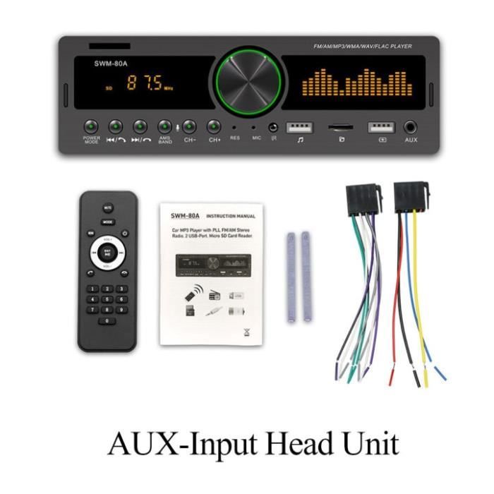 Planifier un Lecteur MP3 multimédia avec récepteur stéréo et Radio, 1 ...