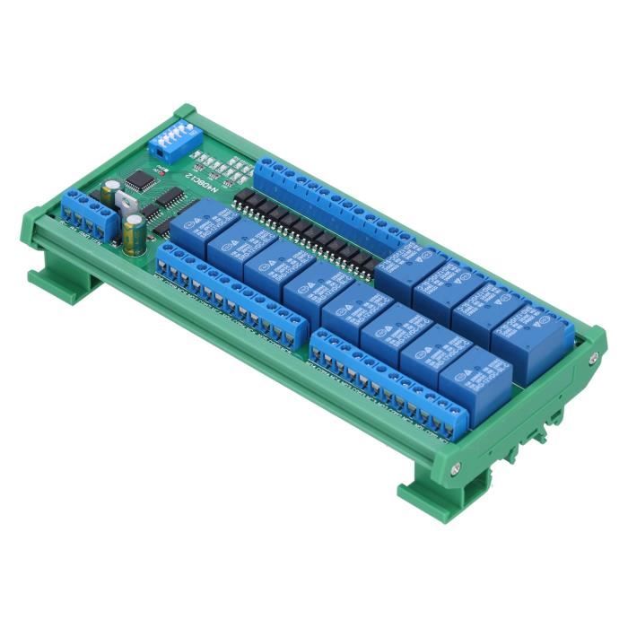 Duokon Module De Relais Rs485 Module De Relais 12 Dans 12 Sur La Carte