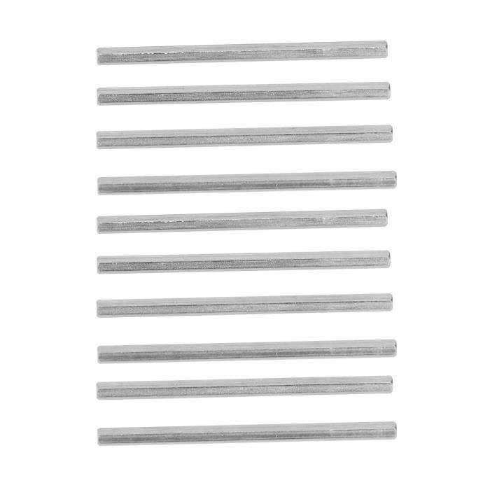 EJ.life Écrou d'accouplement hexagonal 10pcs Écrou de Tige Longue Barre ... EJ.life Écrou d'accouplement hexagonal 10pcs Écrou de Tige Longue Barre ...