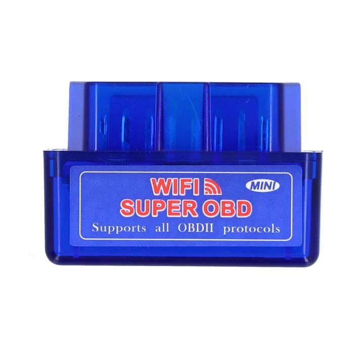 Scanner De Code Pour Elm327 12V Obd2 Scanner Mini Wifi Adaptateur De Diagnostic De Détecteur De ...