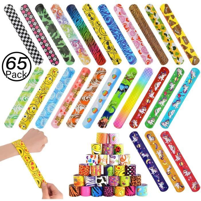 Slap Snap bracelet 65 pièces Slap bracelet anniversaire anniversaire ...