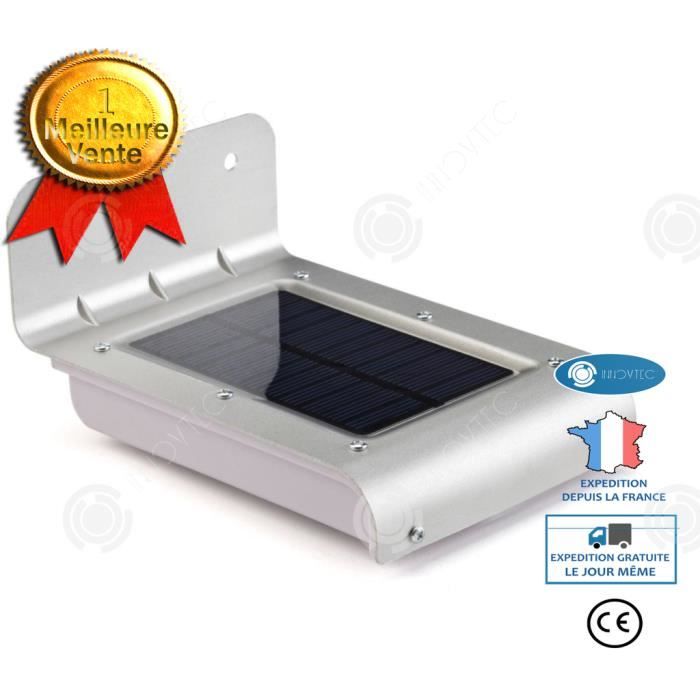 Lampe solaire - INN® - ANSELF - 16 LED - Détecteur de mouvement ...
