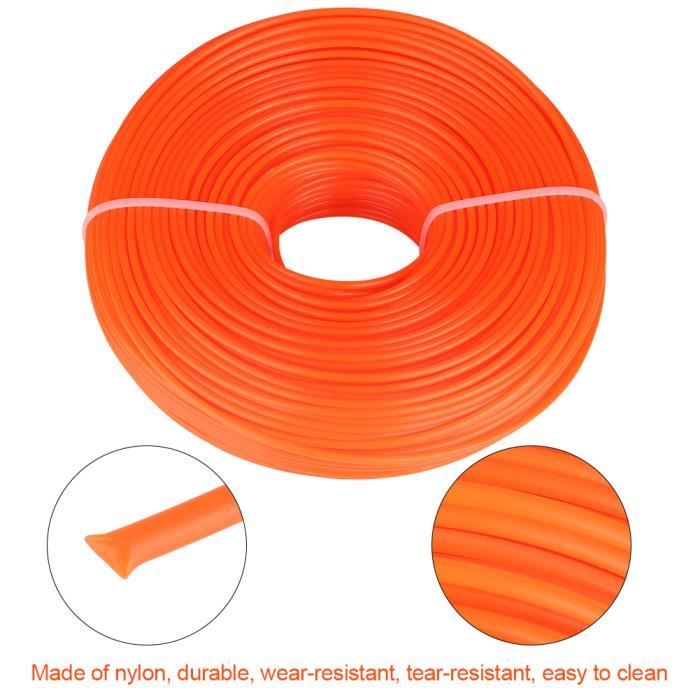 KEENSO Bobine de fil de coupe en nylon 3mm pour débroussailleuse - 120m - Cdiscount Jardin