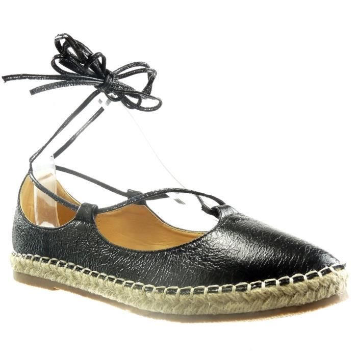 Espadrille a lacet - Achat / Vente pas cher