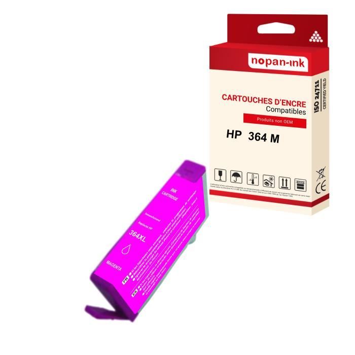 NOPAN-INK - x1 Cartouche HP 364M XL compatible HP DeskJet 3070 A, 3070 ...