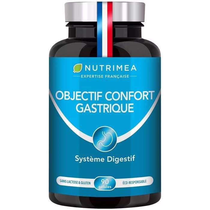 Objectif confort gastrique – Système digestif – 90 gélules MADE IN ...