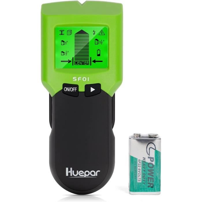 Détecteur de montants 5 en 1, Huepar détecteur scanner mural ...