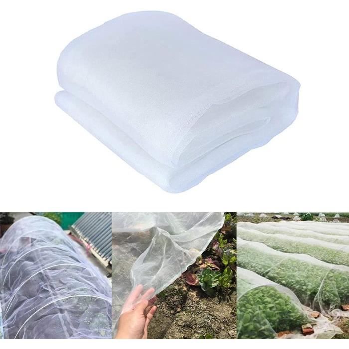 Filet de protection pour plantes de jardin en maille fine - 2,5 x 10 m ...