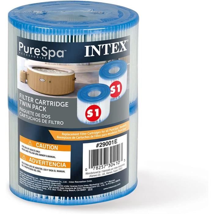 Intex Cartouches filtrantes de Type S1 pour PureSpa, Lot de 2292 ...